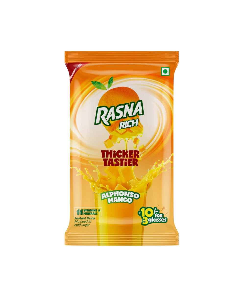 Rasna Insta Nutri + (10 Pack) - ₹10 Ka 3
